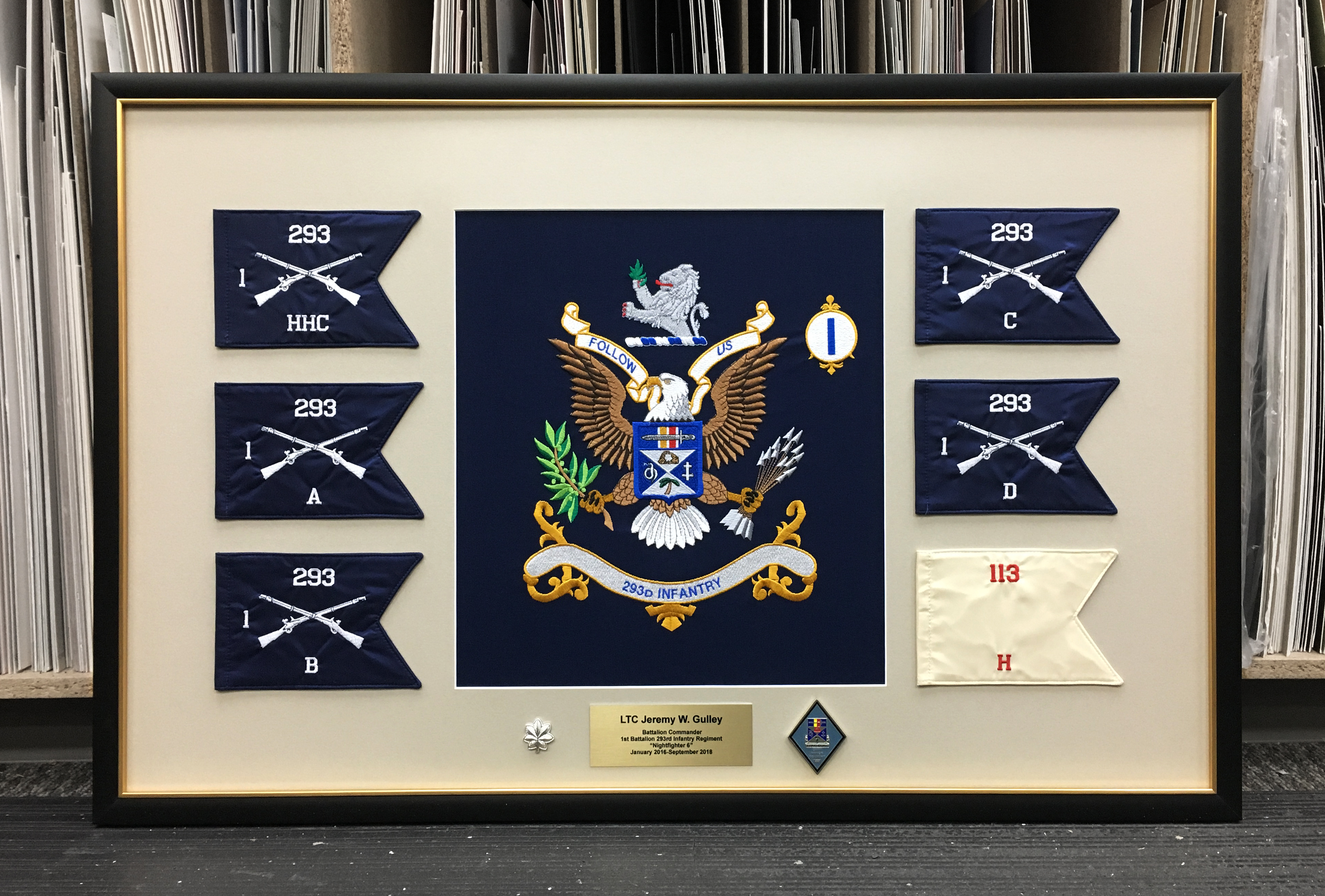 Military Collage – FRAME ART & DESIGN