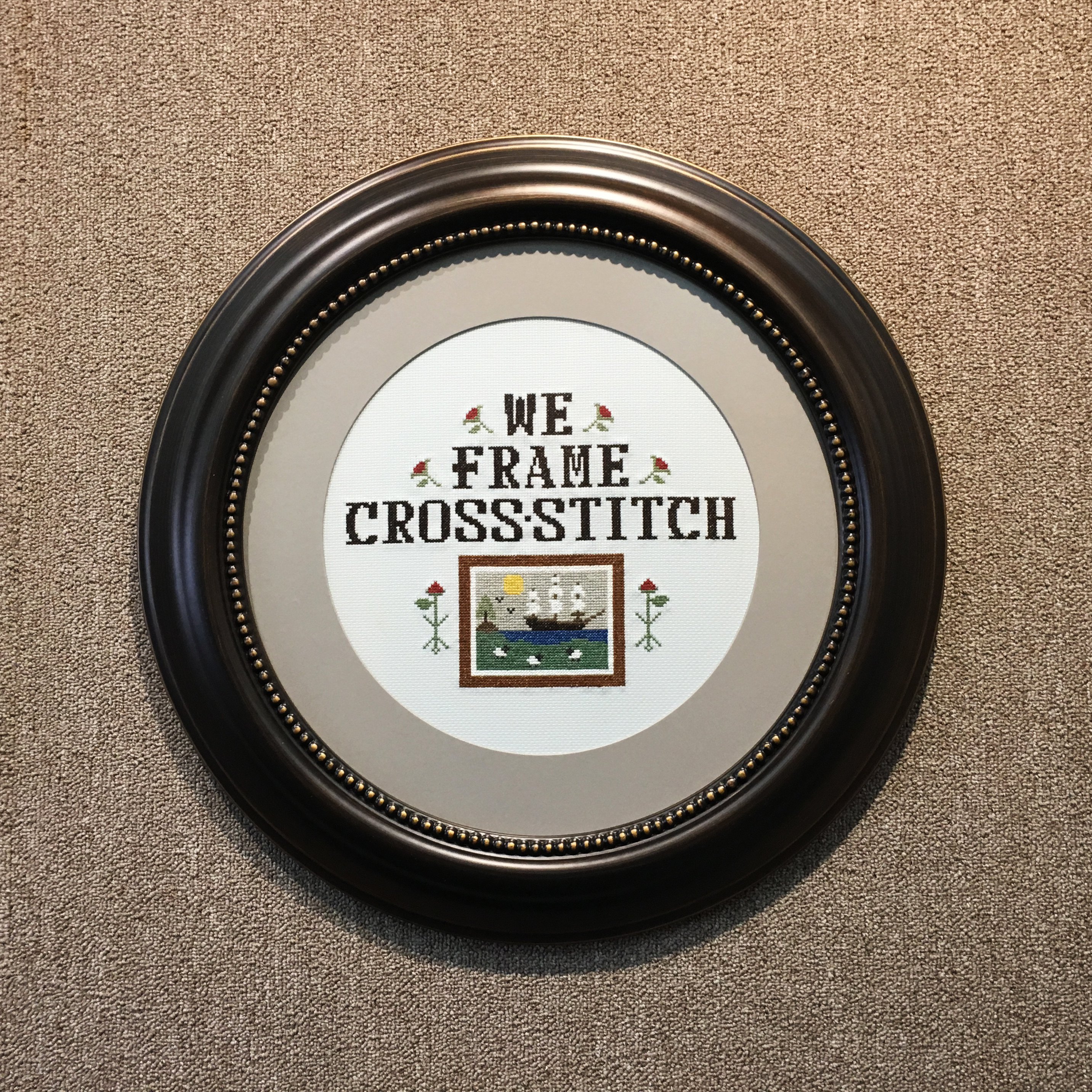 Cross-stitch – FRAME ART & DESIGN
